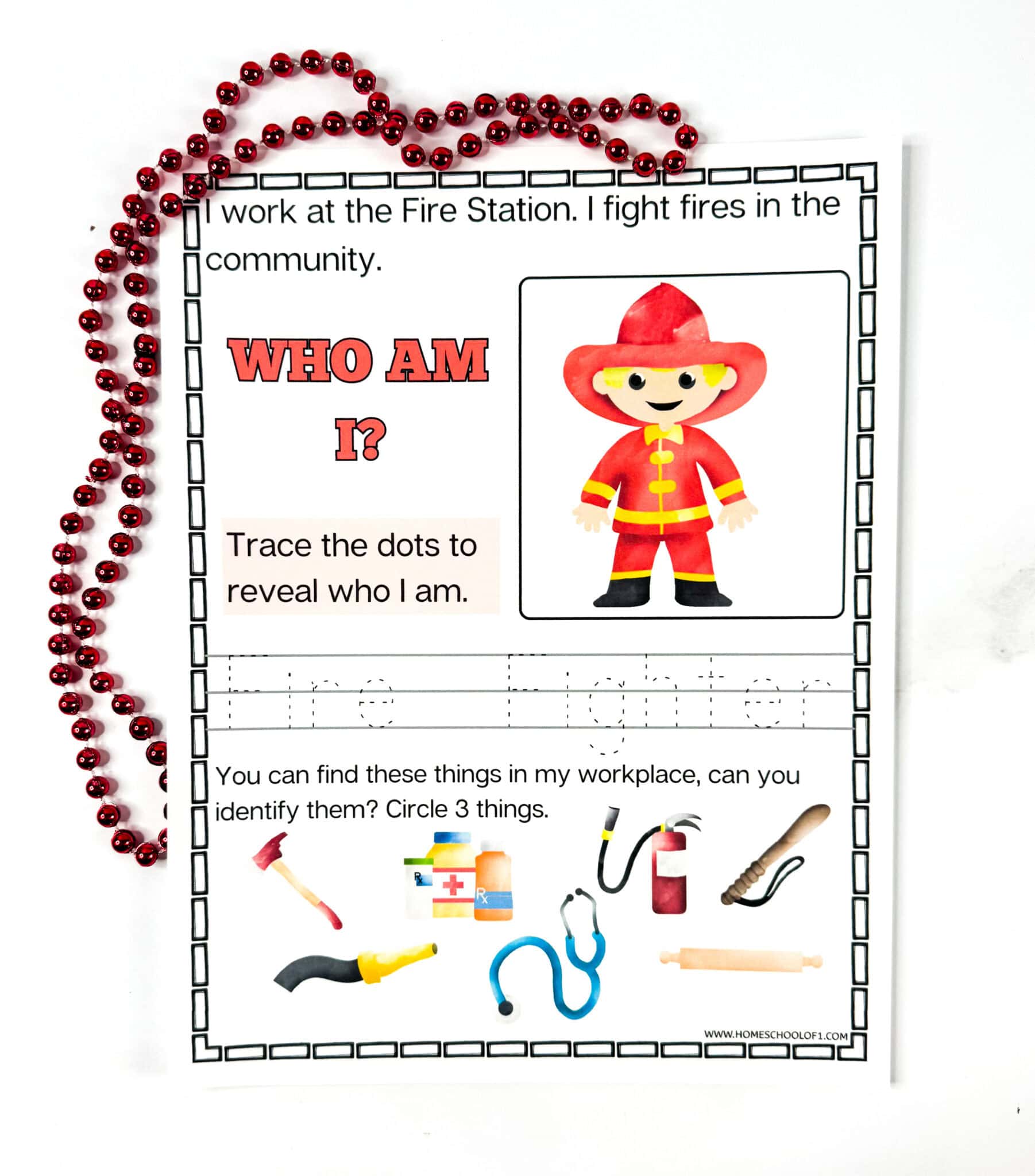 Free Community Helpers Worksheet
