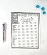 Free Harry Potter Word Search Printable