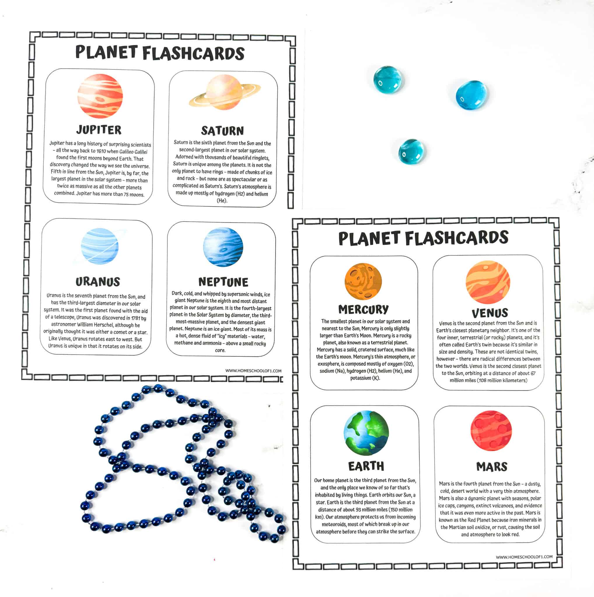 Solar System Activity Worksheets for Kids (Free Printable Pack)