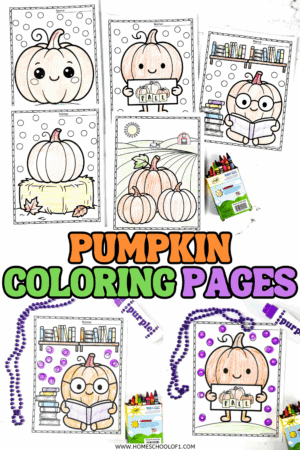 Free Pumpkin Coloring Pages for Kids