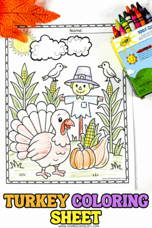 Free Turkey Coloring Sheet - 5 Cute Thanksgiving Designs