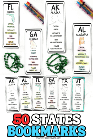 Free United States Bookmarks