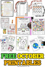 50+ Free October Printables for Kids
