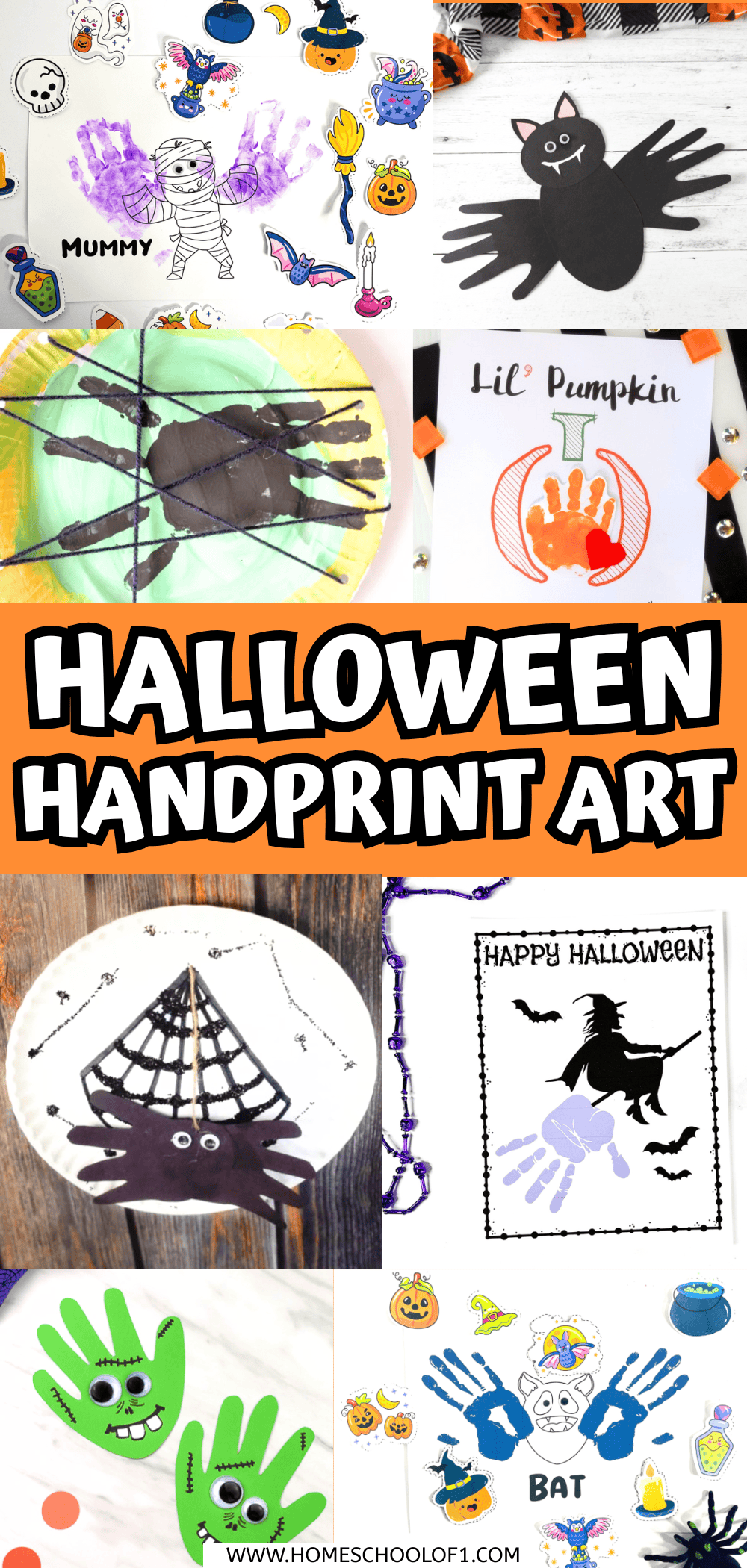17 Free Halloween Handprint Printables