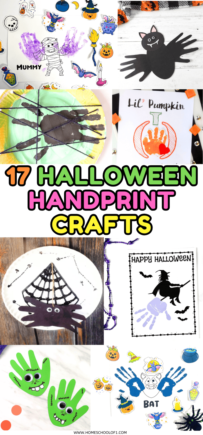 17 Free Halloween Handprint Printables