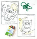 Free Owl Coloring Page for Kids