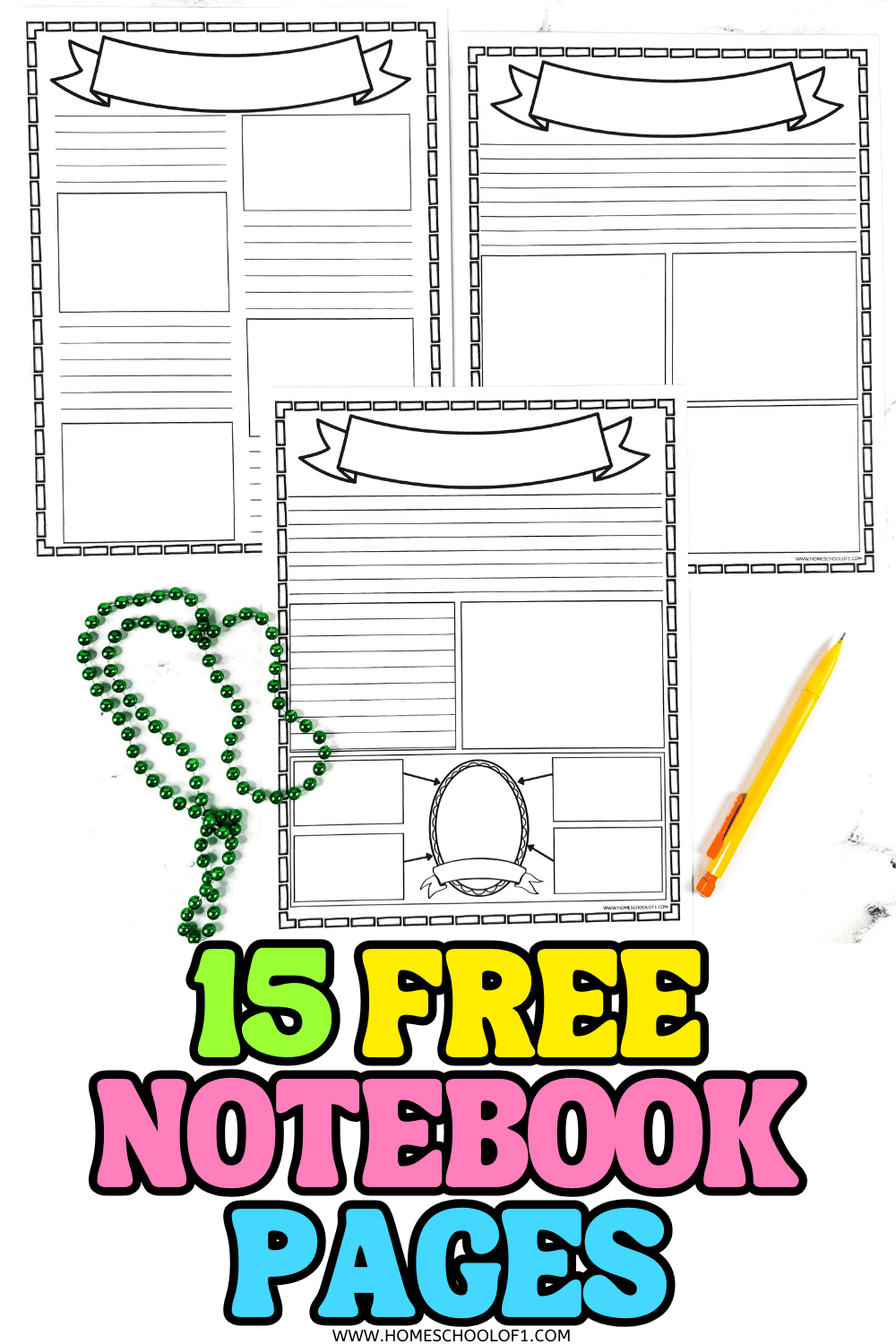 Free Notebooking Pages for Kids