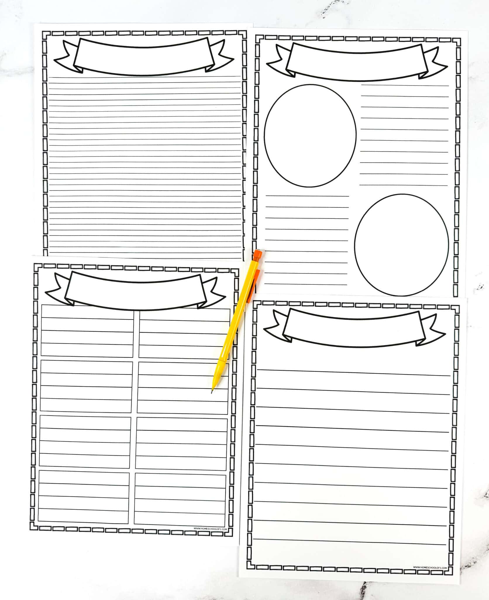 Free Notebooking Pages for Kids