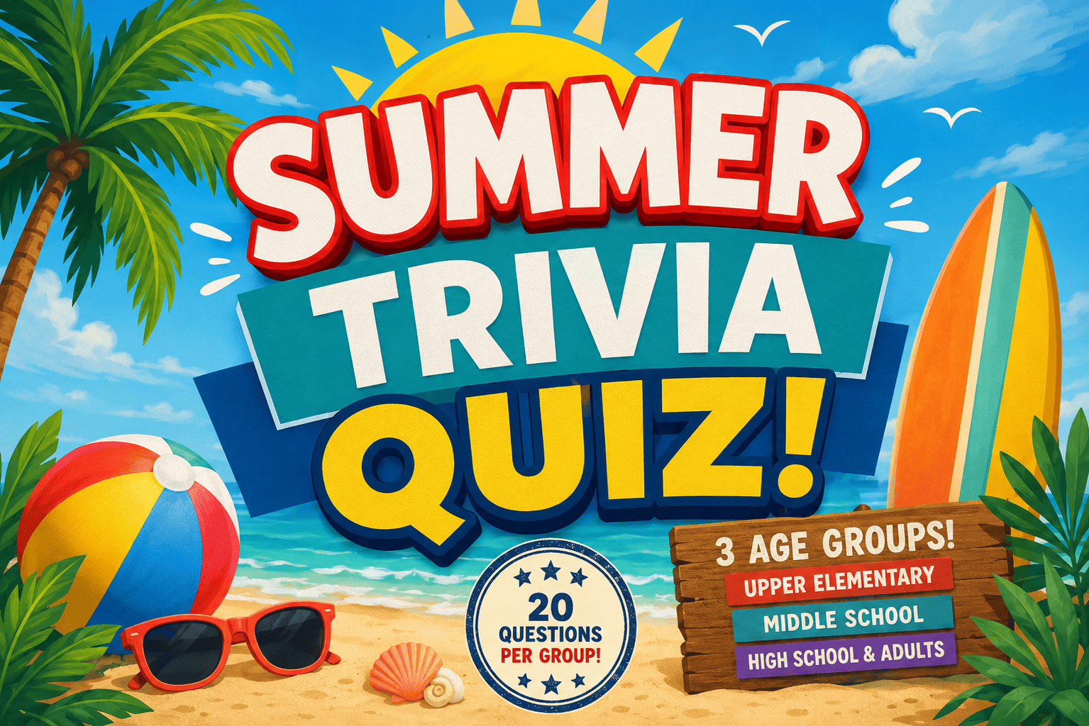 Summer Trivia Quiz for Kids and Teens