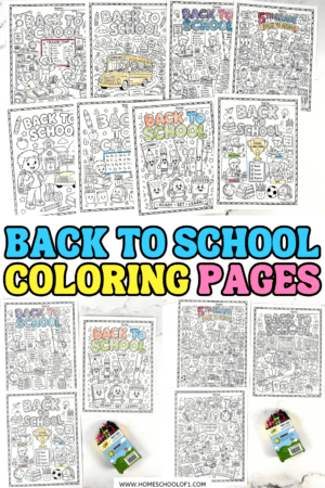 Back to School Coloring Pages for Kids (10 Free Printables)